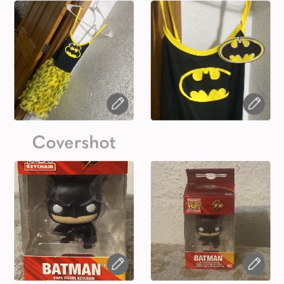 DC Comics | Dresses | Batman Fluffy Tier Dress In 2 Sizesmxlnib Pop ...